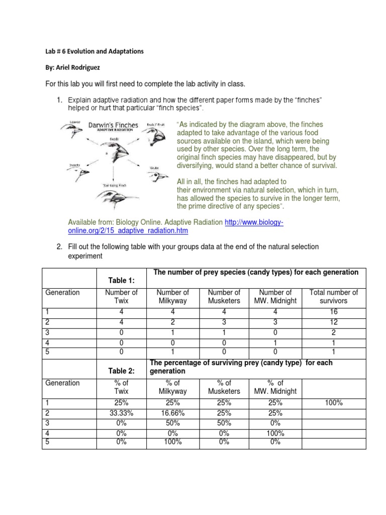 Adaptation and Natural Selection | PDF | Adaptation | Predation