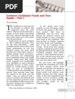 Caribbean Six Food Groups Overview | PDF
