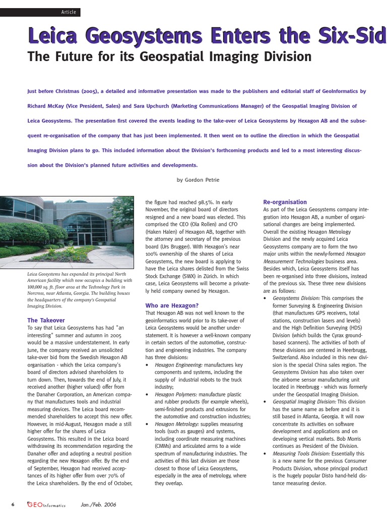 Geoinformatics 2006 Vol01 | PDF | Computing And Information Technology | Science