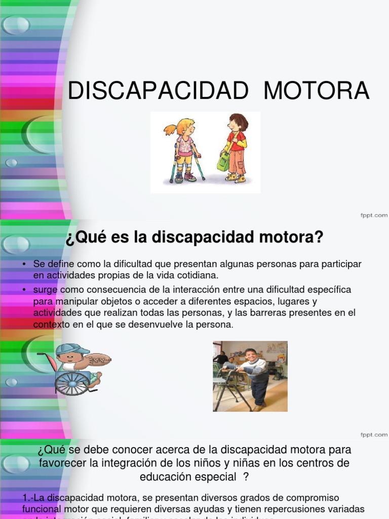 Discapacidad Motora y Fisica Terminada | PDF | Parálisis cerebral | Ojo ...