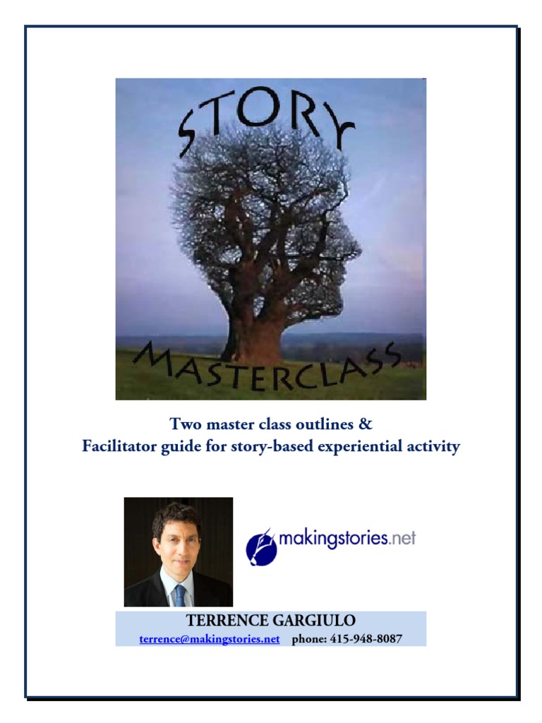 Story Master Class & Workshops Terrence Gargiulo | PDF | Communication ...