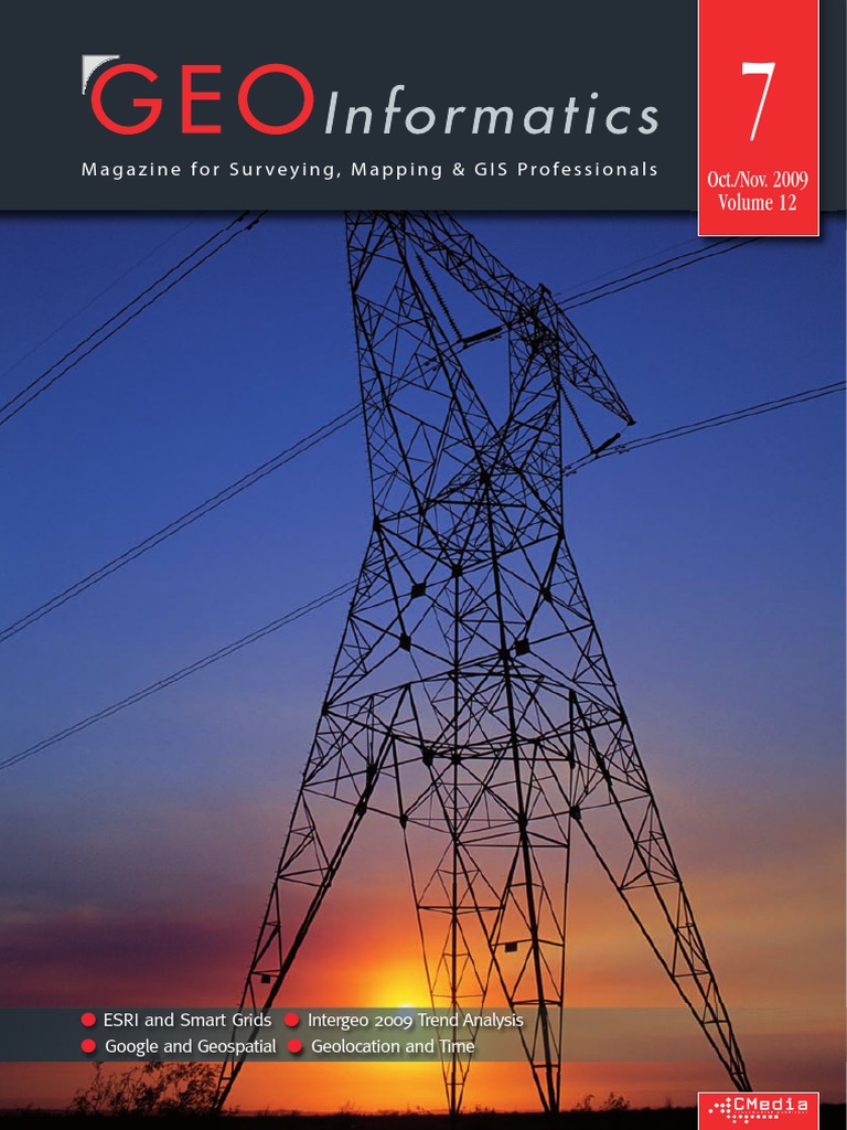 Geoinformatics 2009 Vol07 | PDF | Smart Grid | Geographic Information System