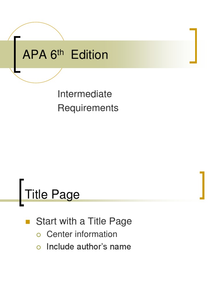 APA 6th Edition Formatting Guide | PDF | Letter Case | Paragraph