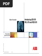 Ordering Code ABB REF615 | PDF | Relay | Electrical Engineering
