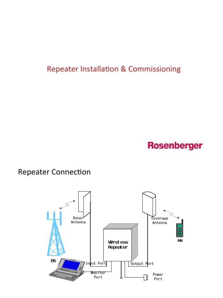 Repeater Installation and Commissioning | PDF | Power Supply | Mains ...