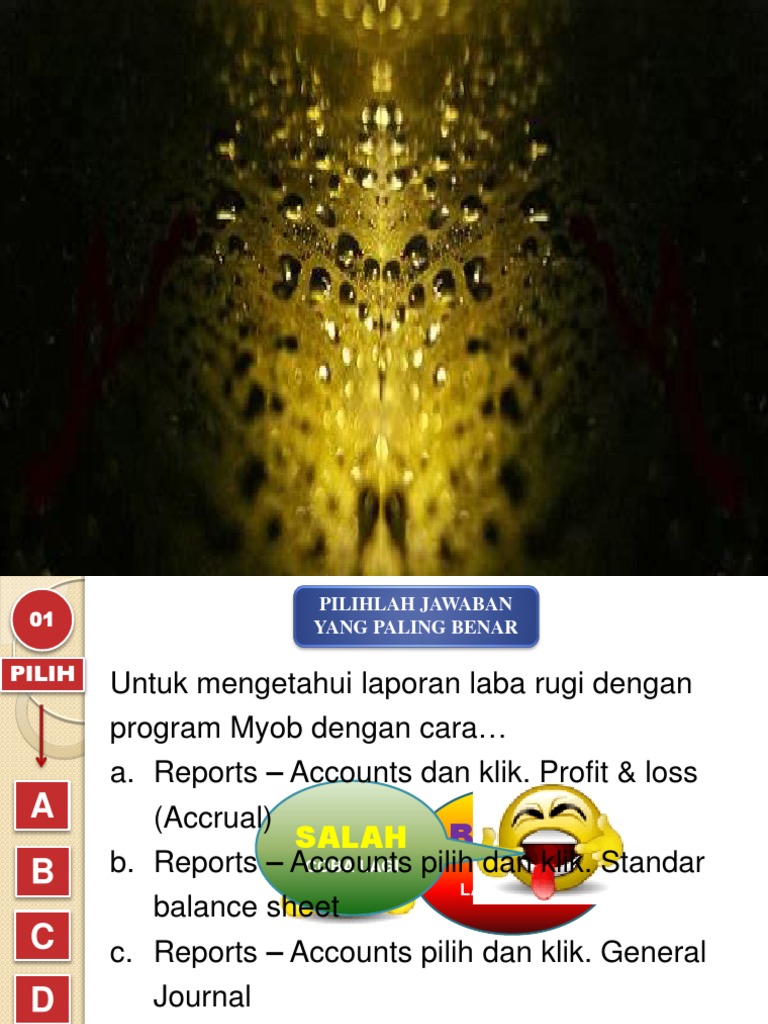Soal Teori Myob 18 - Mr. YTWO | PDF | Pengelolaan Keuangan & Uang