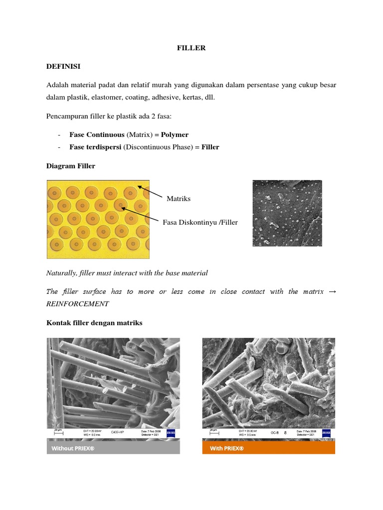 Filler Plastik | PDF