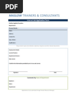 Manpower Requisition Form | PDF | Human Resources | Employment