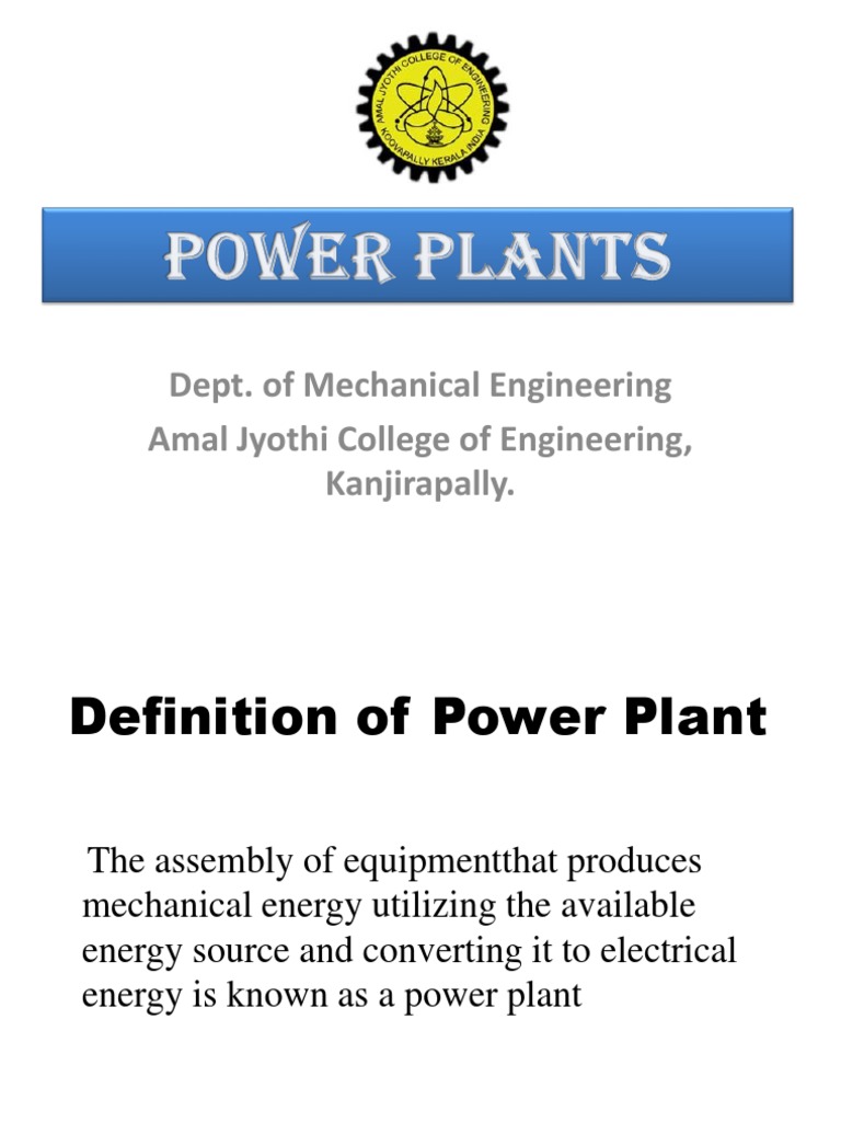 Overview of Power Plant Types | PDF | Power Station | Nuclear Reactor