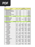 CSI Construction Estimate Template | PDF | Roof | Framing (Construction)