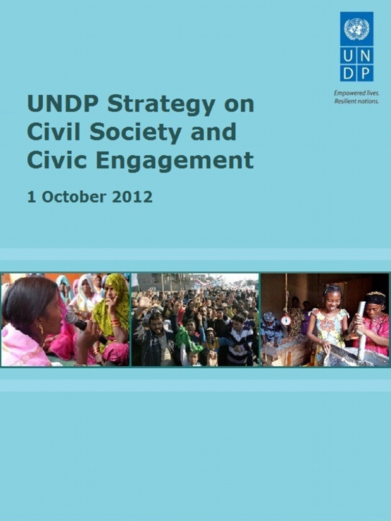 2012 UNDP Strategy On Civil Society and Civic Engagement en Final | PDF ...