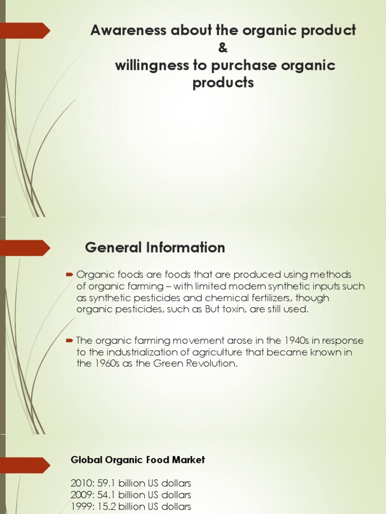Organic Product | PDF | Organic Farming | Organic Foods