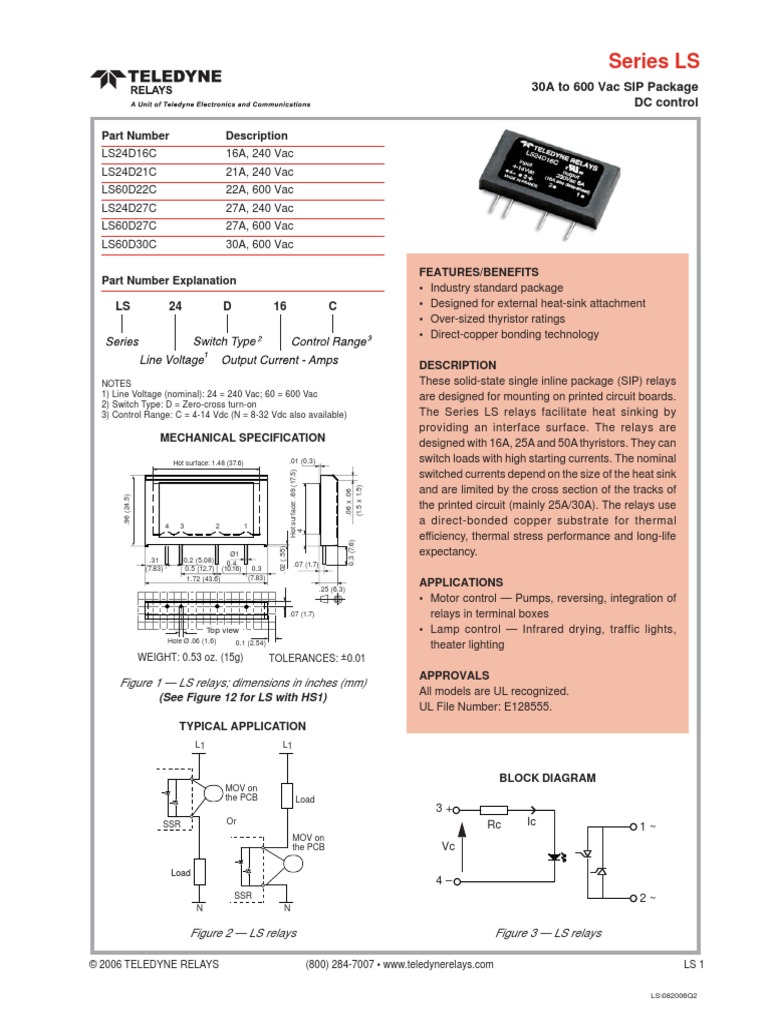 SSR | PDF | Relay | Switch