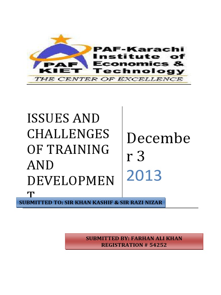 Project Training and Development | PDF