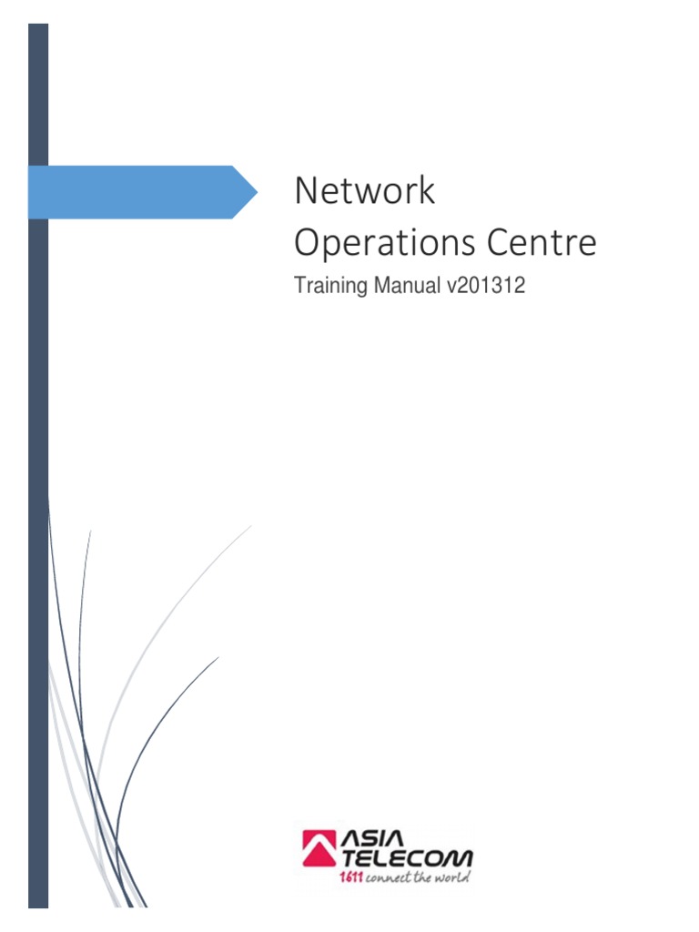 Network Operations Centre Training Manual | PDF | Telecommunication | Session Initiation Protocol