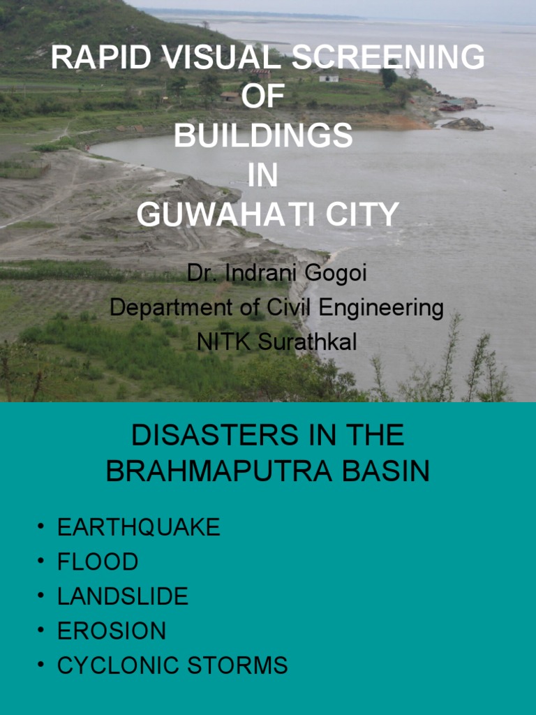 Rapid Visual Screening of Buildings in Guwahati City | PDF | Masonry | Wall