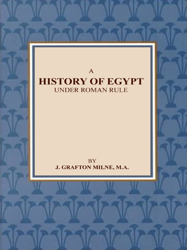 Egypt Under Roman Rule | PDF | Ancient Rome | Taxes
