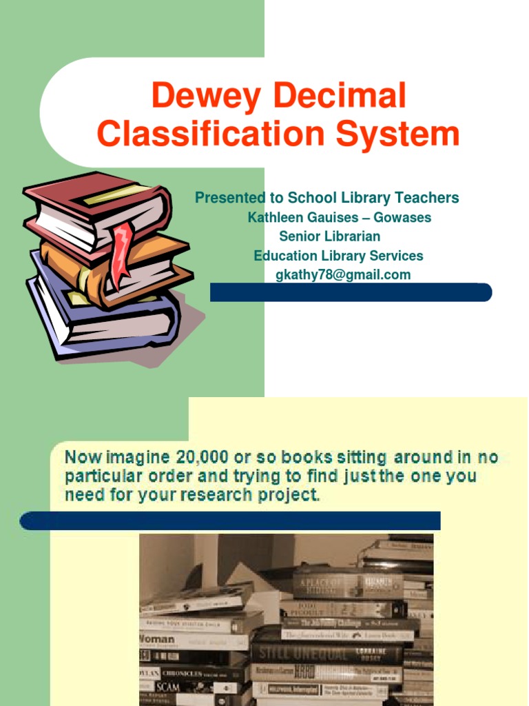Dewey Decimal Classification System | Download Free PDF | Science ...