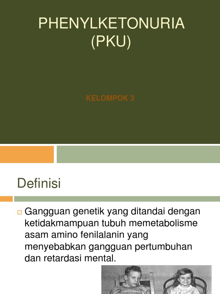3 - Phenylketonuria (PKU) | PDF | Kesehatan Holistik