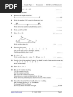Grade 5 Maths Paper 1 | PDF | Mathematics
