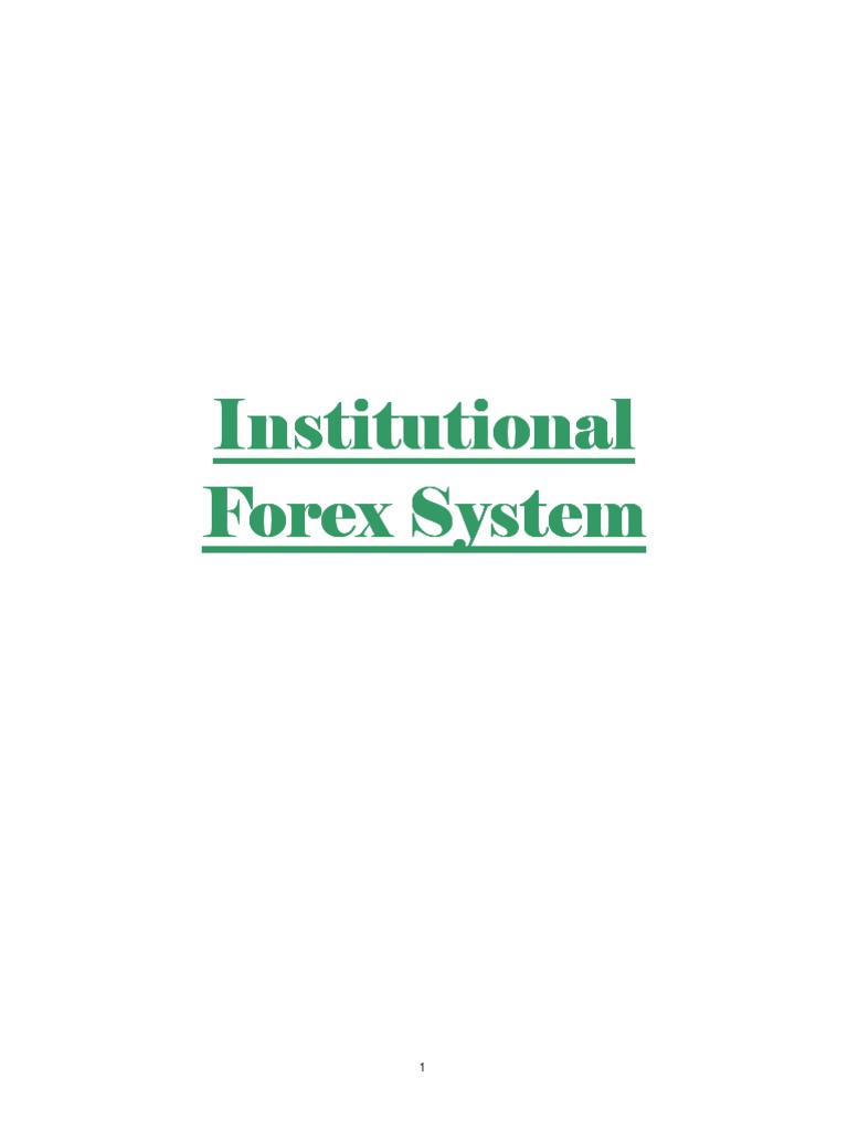 Institutional For Ex System | PDF | Foreign Exchange Market | Margin ...