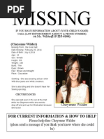 Missing Person Report Template | PDF