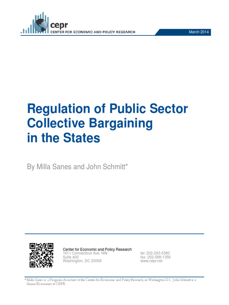Regulation of Public Sector Collective Bargaining in The States | PDF ...