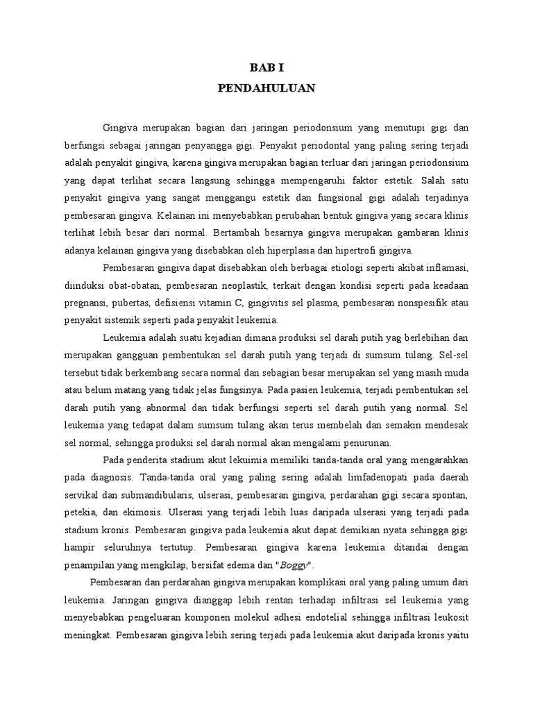 Case Hiperplasia Gingiva | PDF | Kajian Bahasa Asing | Kesehatan Holistik