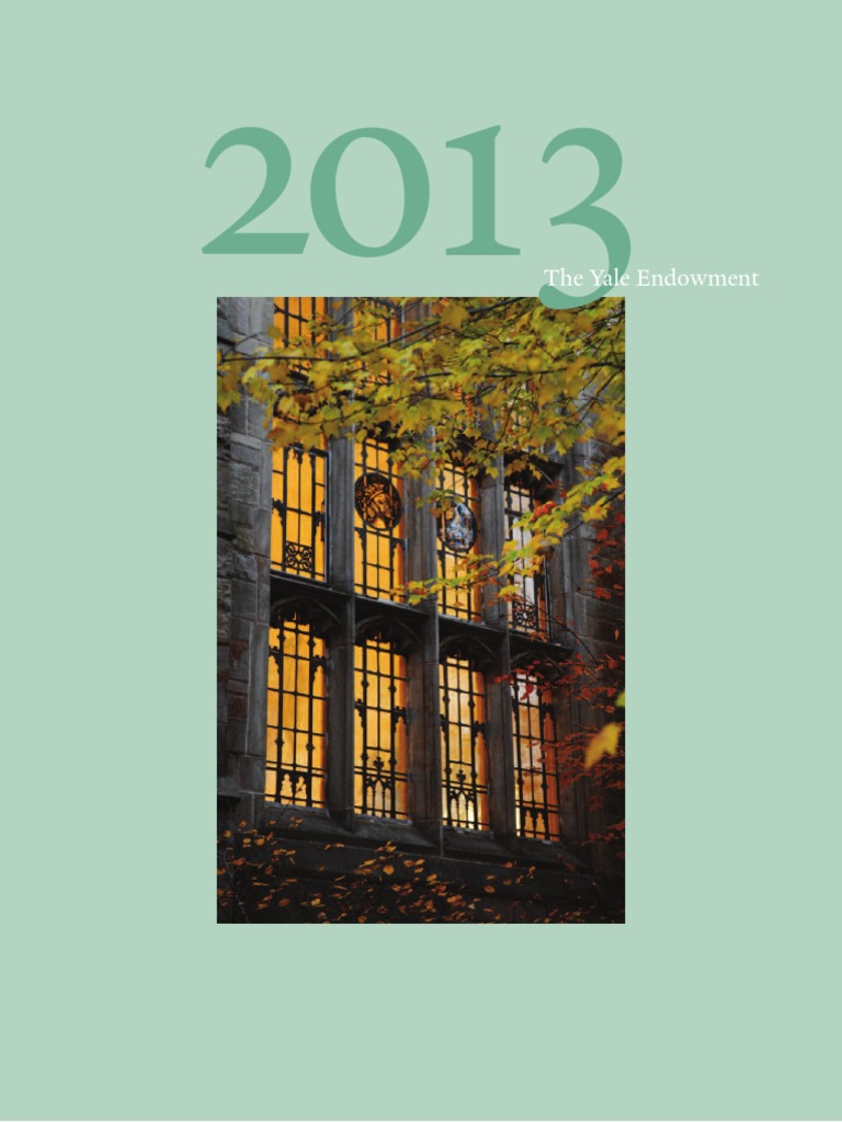 An Analysis of the Performance and Strategies of the Yale University ...