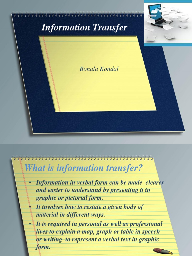 Information Transfer | PDF | Chart | Graphics