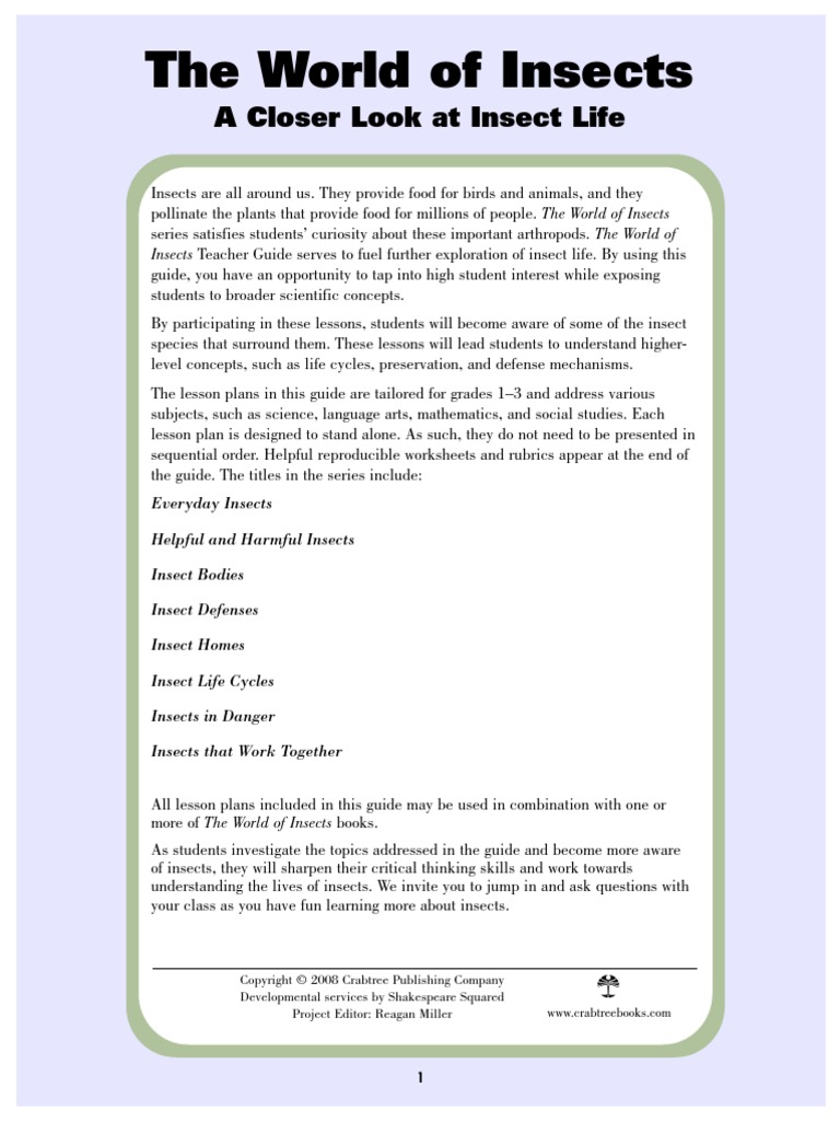 The World of Insects: A Closer Look at Insect Life | PDF | Pupa | Insects