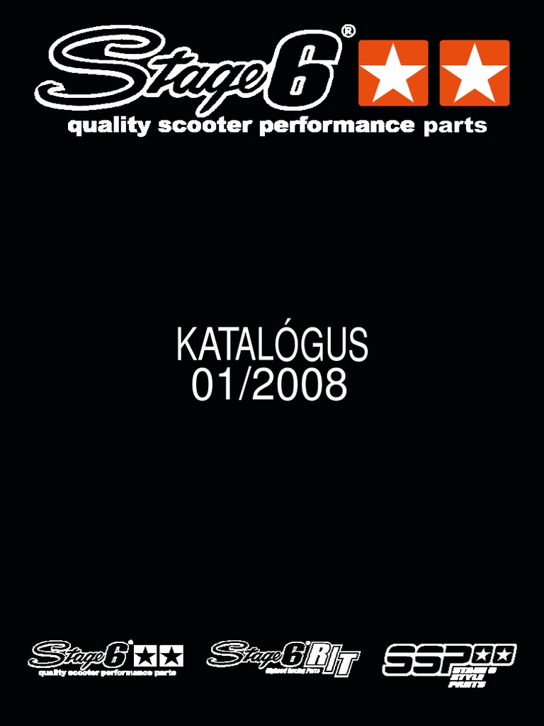 Stage 6 - Scooter & Parts Catalogue | PDF