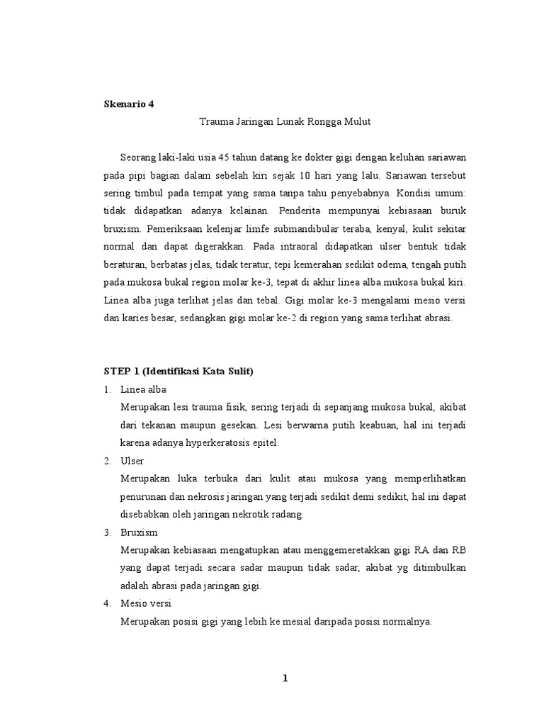 Laporan Skenario 4 DMF 1 | PDF