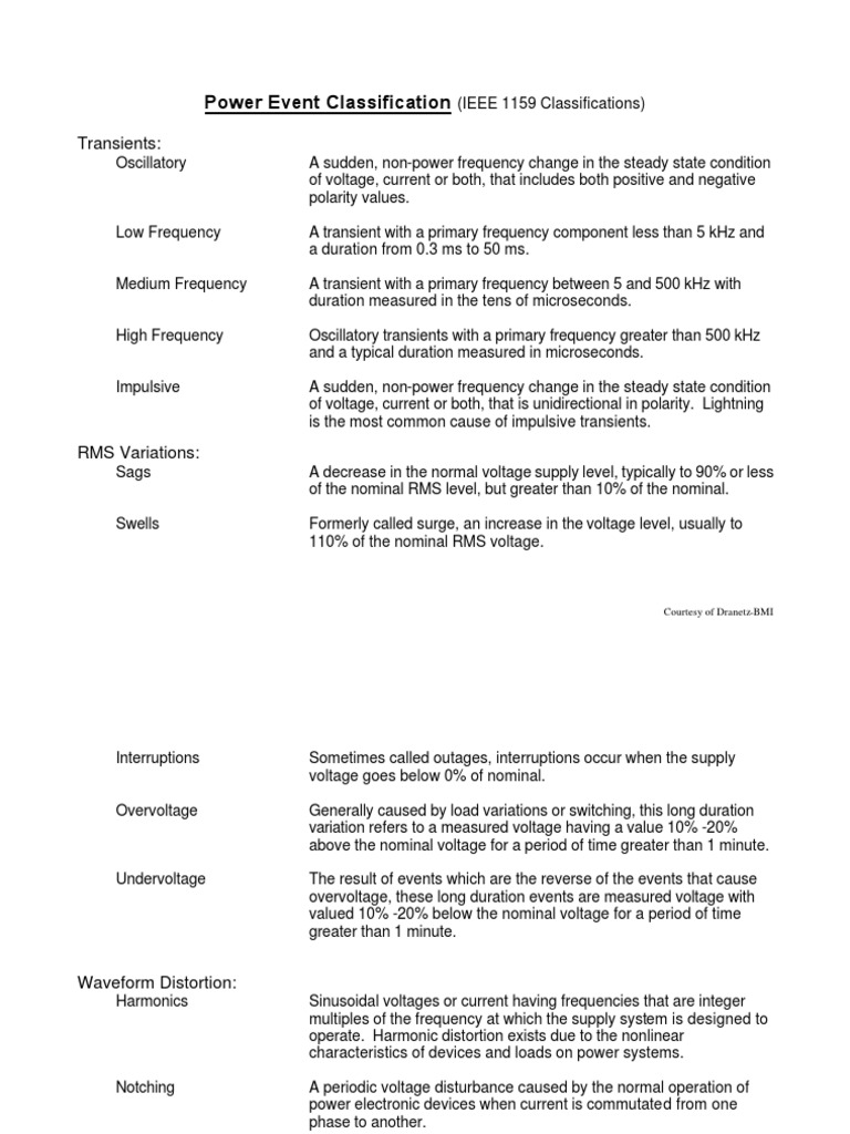 Power Event Classification | Download Free PDF | Electric Power System ...