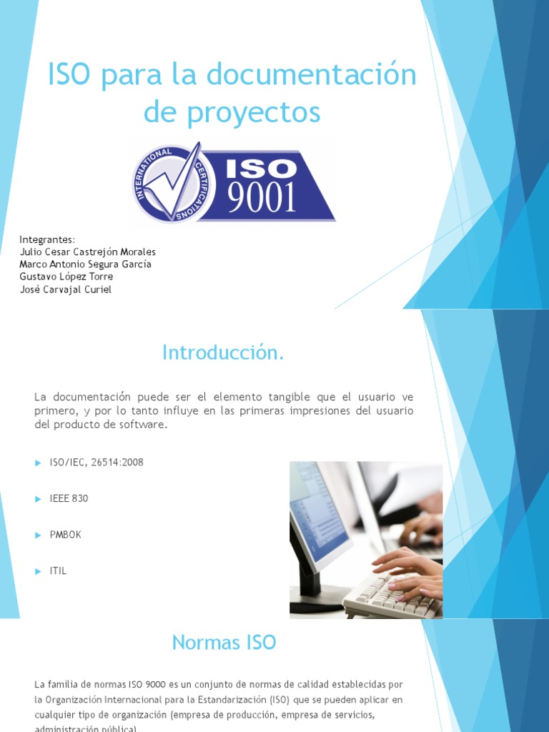 ISO para La Documentación de Proyectos | PDF | Organización ...