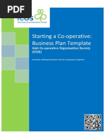 Co Op Business Plan Template PDF | PDF | Cooperative | Marketing