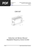 CMX 022 Adjustable Frequency Drive | PDF | Power Inverter | Switch