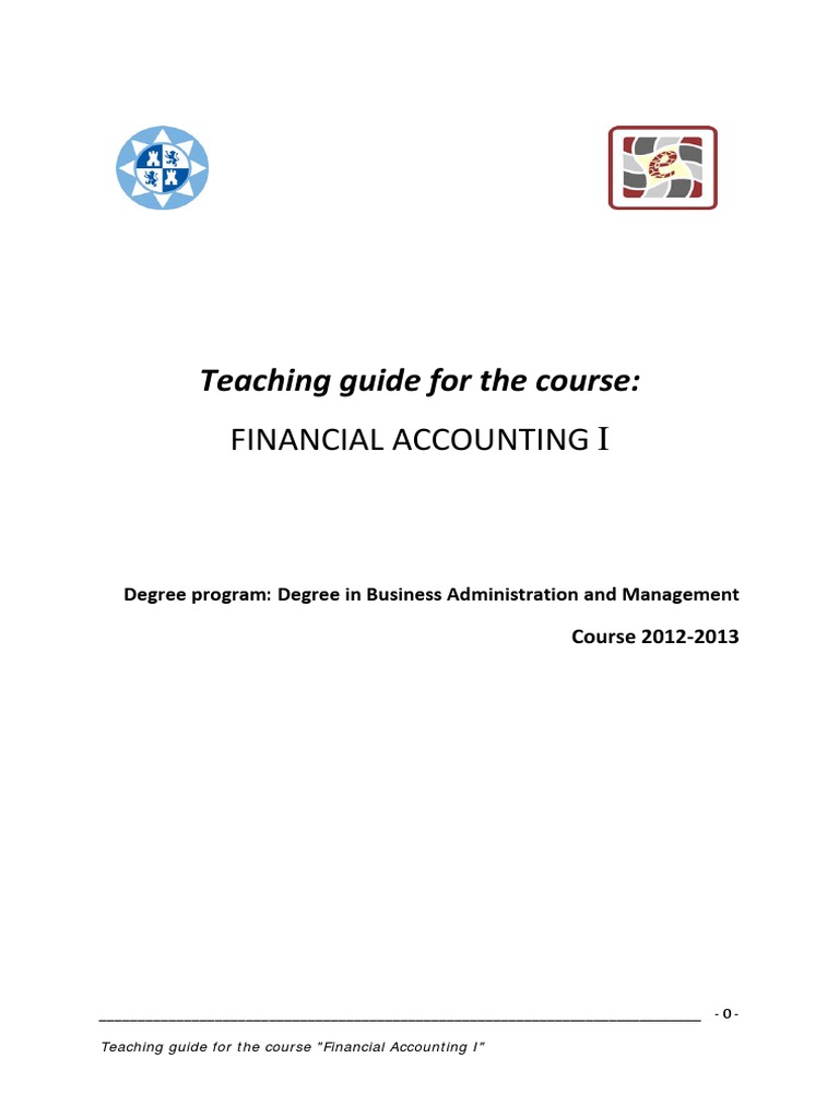 Lesson Plan Financial Accounting | PDF | Valuation (Finance) | Accounting