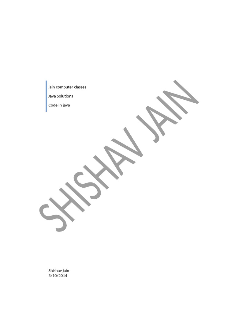 Java Programming Bca 3rd Year Control Flow Java Programming Language