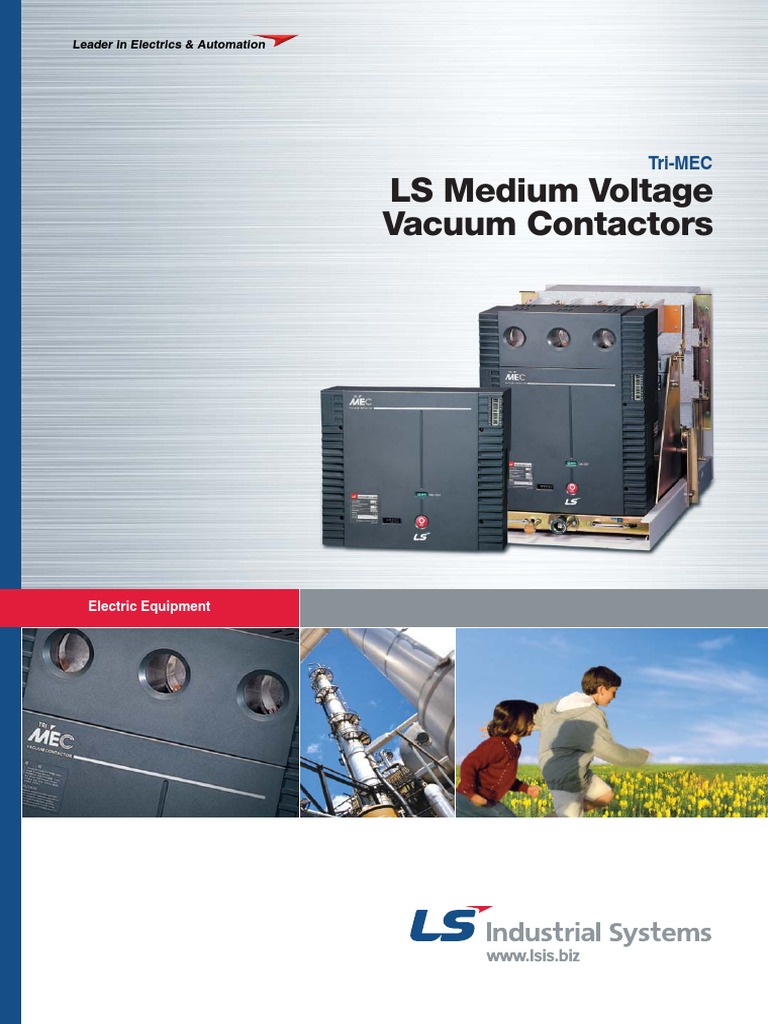 LSIS Vacuum Contactor | PDF | Fuse (Electrical) | Electric Arc