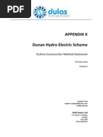 Dredging Method Statement | PDF | Dredging | Civil Engineering