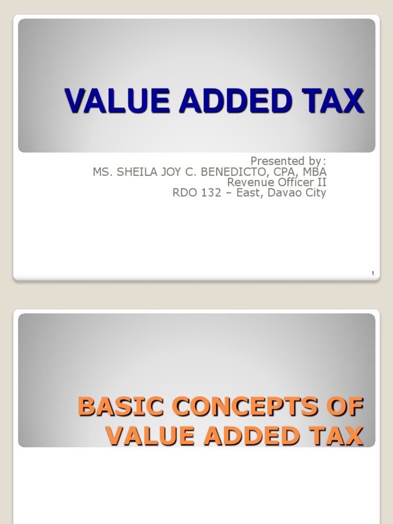 Lecture VAT With Exercises | PDF | Value Added Tax | Invoice