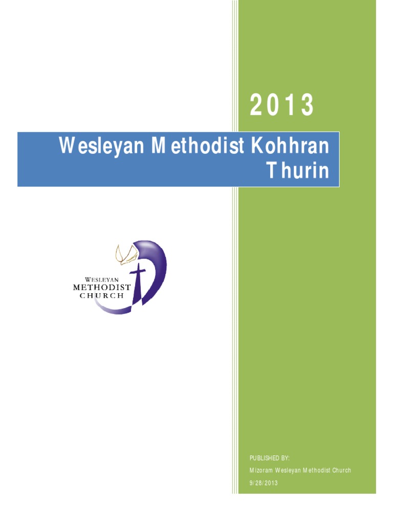 Wesleyan Methodist Kohhran Thurin | PDF