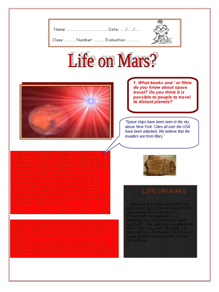 Life On Mars | PDF | Life On Mars | Mars