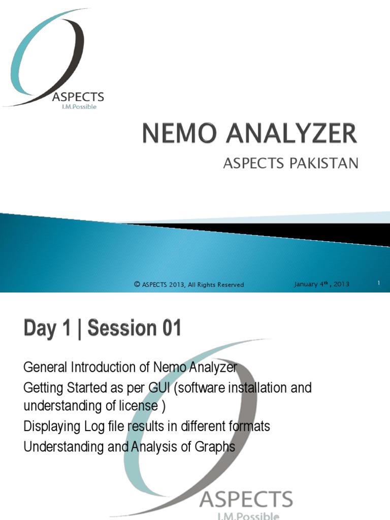NEMO Analyze | PDF