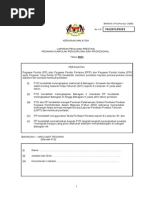 Contoh Ulasan Untuk Ditulis Oleh PP1 Dan PP2 Untuk PYD Dalam Boring Skor Penilaian | PDF