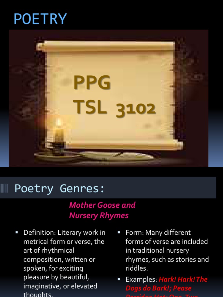 Overview of Poetic Devices and Forms | PDF | Rhyme | Poetry