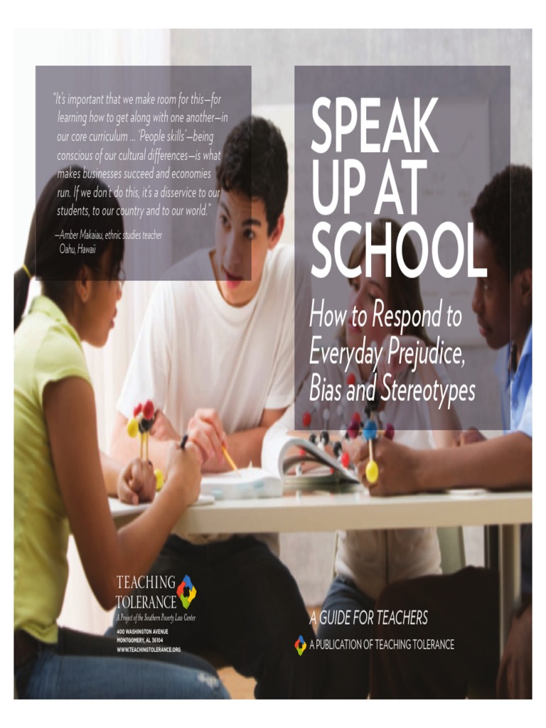 Speak Up at School | PDF | Bullying | Music Education