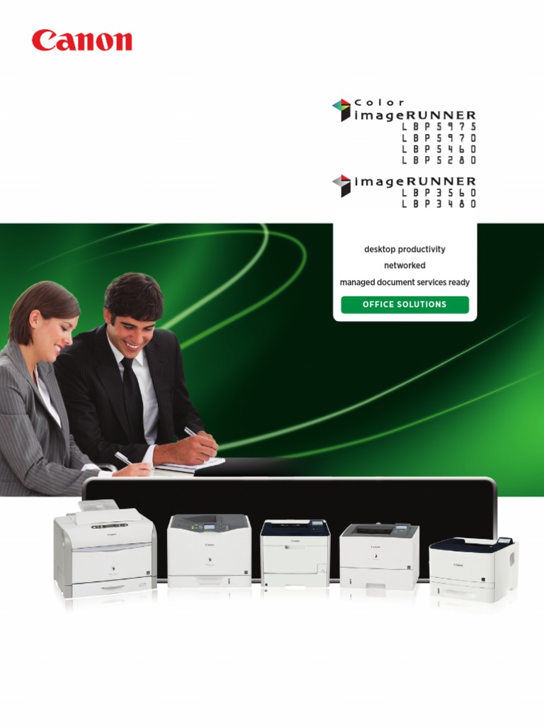 LBP Family Brochure Readonly | PDF | Printer (Computing) | Windows Server 2003