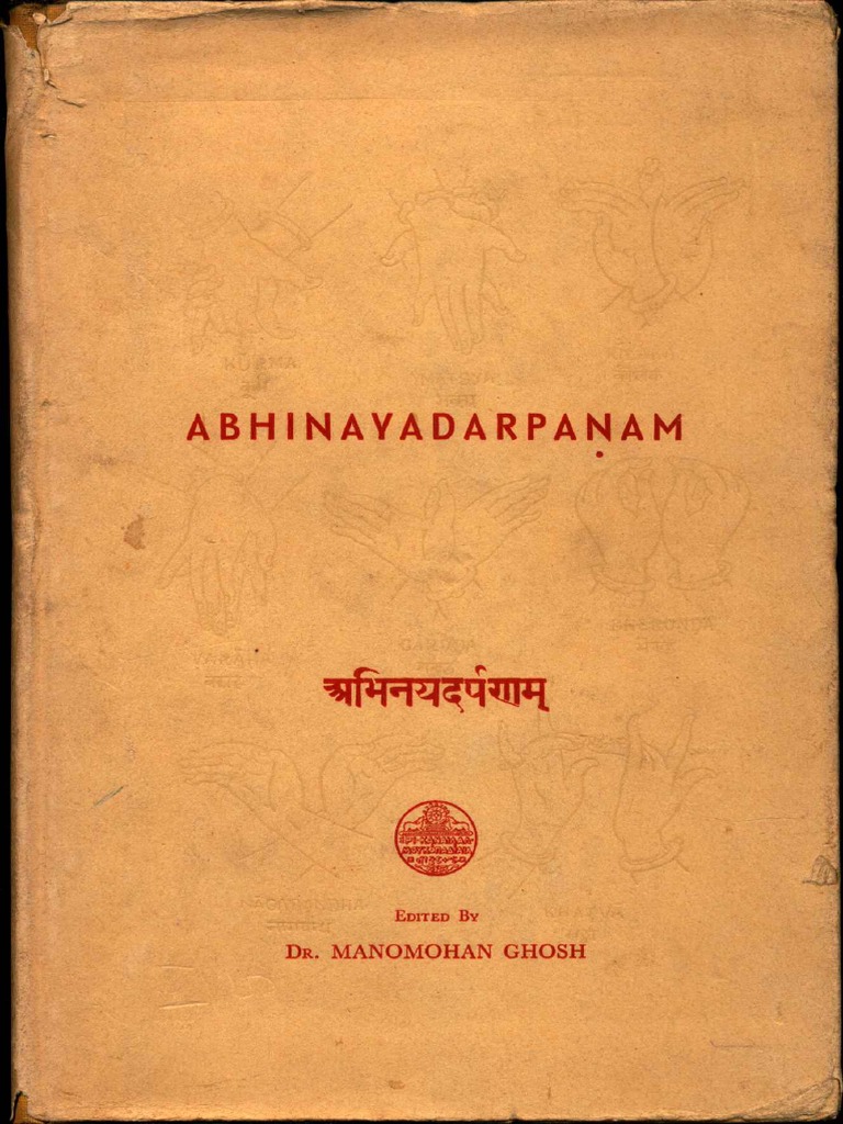 Abhinaya Darpanam - Manmohan Ghose | PDF | Theatre | Entertainment ...